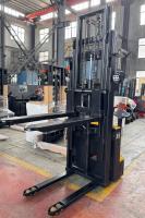 China 1.5t  1500mm Professional material lifting equipment walkie full electric stacker electric lifting workshop trolley for sale