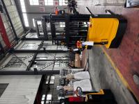 China 1.5t 1.5m Professional material lifting equipment walkie full electric stacker electric lifting workshop trolley for sale