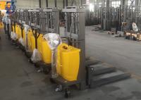 China lithium battery 1.5t Semi Electric Pallet Stacker with lifting height of 1.6m for sale