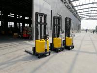 China Excellent quality 1.5 tons 3m Semi electric for storage with heavy duty steel gantry electric pallet stacker for sale