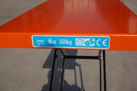 China PTS1000 1T 1.7M  portable hand movement lifting platform with split pump for sale