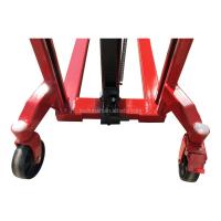 China 1T 3T hand Hydraulic 1.6 Meter High Stacker Warehouse Loading and Unloading Manual  Trucks for sale