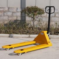 China Labor-saving 2ton 3 ton 5 ton Hydraulic Manual Hand Pallet Truck with fork thickness 5mm for sale