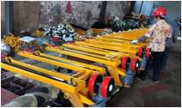 China Integrated Pump Nylon Wheel Hydraulic 5 Ton Electric Hand Pallet Jack for sale
