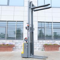 China Electric walkie  stackers 1ton 2ton 1.5ton 1000kg 1500kg 2000kg full 3.5 meters lifting height electric forklifts for sale