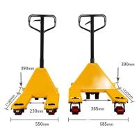 China 2.5 Ton Hydraulic Trolley Manual Pallet Trucks Pallet Jack Hotels for sale