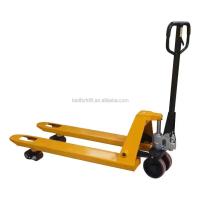 China 2.5 Ton Hydraulic Trolley Manual Pallet Trucks Pallet Jack Hotels for sale