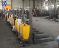 China Hot sell custom semi electric pallet stacker 1.5 ton 3 meter stacking forklift for sale