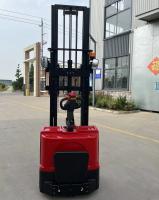 China 1 ton 1000kg 1.5ton 1500kg lightweight all-electric stacker lift 3000mm pallet stacker with polyurethane wheels for sale