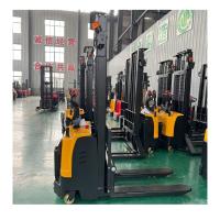 China 1500kg lightweight all-electric stacker for supermarkets with single-sided pallets for sale
