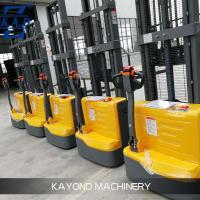 China KAD 2024 Newest 1.2 ton 3.5 m Straddle Walkie Electric battery operated Stacker for sale