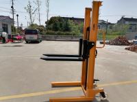 China KAD Manual Hydraulic Stacking Truck Handling Warehouse Logistics Lifting Stacking 1t 2t for sale