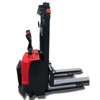 China New arrival 1000kg 1500kg 2500mm 3000mm All-Electric Pallet Stacker Portable Electric Forklift for sale