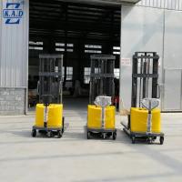 China CE 1000Kg 1500Kg 3000mm Semi Electric Forklift Garment Shops for sale