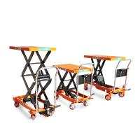 China Small Scissor Lift Table Lightweight Manual Hydraulic Warehouse Scissor Lift for sale