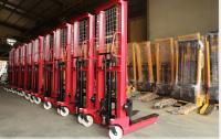 China Hydraulic Truck Stacking Truck Lifting Forklift 1T 3T 2T Transport Truck Manual Stacker for sale