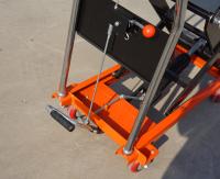 China 350kg hand lift table manual hydraulic platform lift for sale for sale