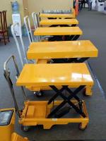 China 350kg hand lift table manual hydraulic platform lift for sale for sale