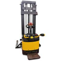 China hot sale electric forklift 1.2ton 1.6ton 2ton  full electric pallet stacker 3m 3.5m 4m 5m 7m triplex mast for sale