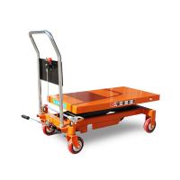 China 150kg 300kg 500kg Manual Hydraulic Heavy duty double scissor lift table for sale
