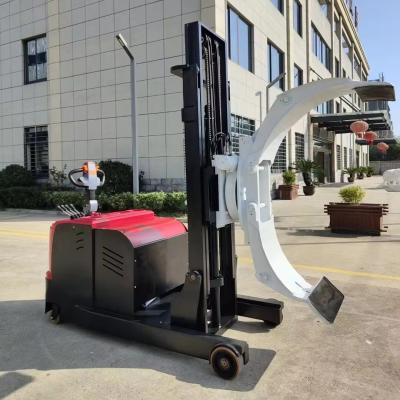 China 1000kg 1t 1.5t  Load capacity  Electric roll paper stacker with clamp for use in warehouses for sale
