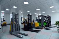 China electric pallet stacker counter balance legless 1600 kg electric stacker forklift AC drive motor for sale