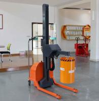 China 1102lb 5.24ft One-mast Semi Electric Pneumatic Roll turner Stacker with CE certificate for handling rolls for sale
