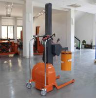 China 1102lb 5.24ft One-mast Semi Electric Pneumatic Roll turner Stacker with CE certificate for handling rolls for sale