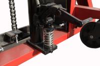 China Hand Hydraulic 1.6m High Stacker Truck Warehouse Loading And Unloading Truck 1T 3T for sale