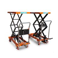 China Small and Exquisite 1000KG Small load Hand  manual Scissor Lift  in stock for sale