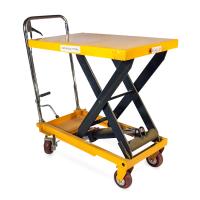 China Small and Exquisite 1000KG Small load Hand  manual Scissor Lift  in stock for sale