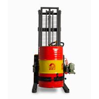 China 500kg Lifting Height 3m Electric Hydraulic Barrel Lifter For Oil Drums In Steel And Plastic for sale