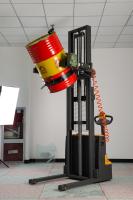 China 500kg Lifting Height 3m Electric Hydraulic Barrel Lifter For Oil Drums In Steel And Plastic for sale