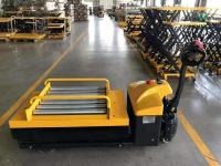 China Lift table Manual scissor lift trolley heavy duty platform lift PTS350AA with double scissors for sale