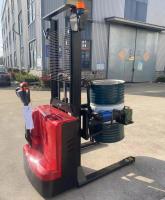 China 300kg 500kg 3 Meters Full Electric Drum Stacker For Oil Drum Handling In Package Industry for sale