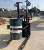 China 300kg 500kg 3 Meters Full Electric Drum Stacker For Oil Drum Handling In Package Industry for sale