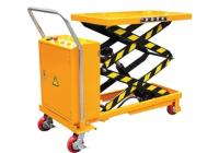 China 1000kg Small Platform Scissor Lift Strong Iron Material Electric Scissor Roller Table Lift for sale