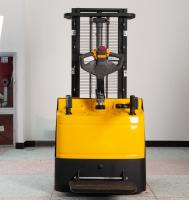 China Customized leg  1600kg electric pallet stacker with the height of 1600mm for sale