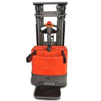 China Customized leg 1200kg electric pallet stacker with the lifting height of 1600mm for sale