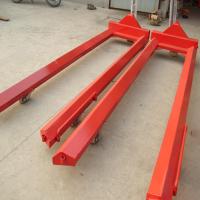 China Customizable paper roll manual handling truck Paper drum forklift Pan head truck Paper roll forklift Manual forklift for sale