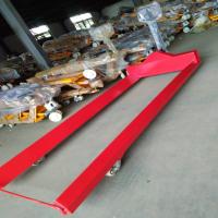 China Customizable paper roll manual handling truck Paper drum forklift Pan head truck Paper roll forklift Manual forklift for sale