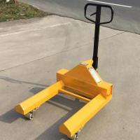 China KAD Manual hydraulic yarn roller forklift 3T paper roll truck 2T paper drum transport truck can be customized hand pallet truck for sale