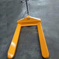 China 2000 kg 2 tons 4409 lb  Manual roll pallet truck forklifts used for Packing industry for sale