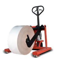 China 350kg 500kg coil lifter reel handling trolley with CE certificate for roll handing for sale