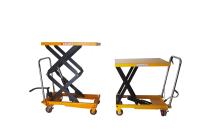 China PT150 Manual Platform Mold Truck Hydraulic Platform Lift Hydraulic Hand Cart Warehouse Platform for sale