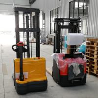 China Free lift 1ton 1.5ton 2ton load 3meter 4meter height electric container stacker with lithium battery price for sale