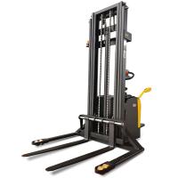 China 2000kg 3000mm 4500mm Straddle Leg Arm Type Forklift Stacker Electric for sale