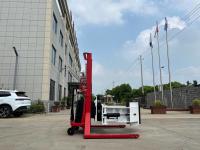 China Easy operation Semi Electric Roll Stacker Electric Lifting and Manual Pushed 500kg 1.6m for sale