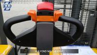 China labor saving electric 2ton 3meter walkie pallet stacker with DCdrive motor for sale