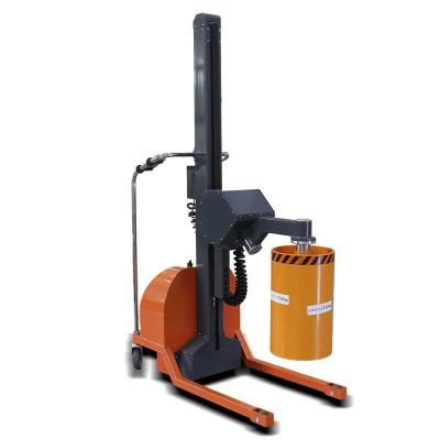 China 500kg 1600mm Semi Electric Pneumatic Roll turner Stacker with Electric Lifting and Rotation for sale